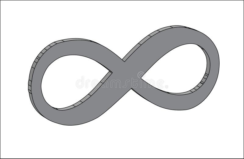 Infinity Symbol stock vector. Illustration of maths - 237593304