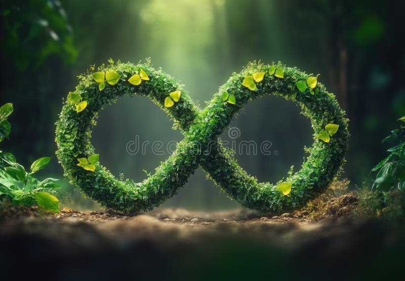 Infinite Nature Loop stock image. Image of design, artwork - 384386049