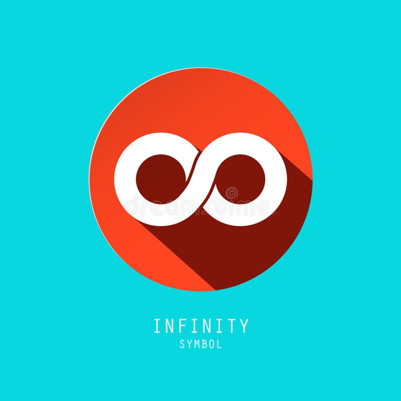 Red and Blue Infinity Symbols Stock Vector - Illustration of sign ...