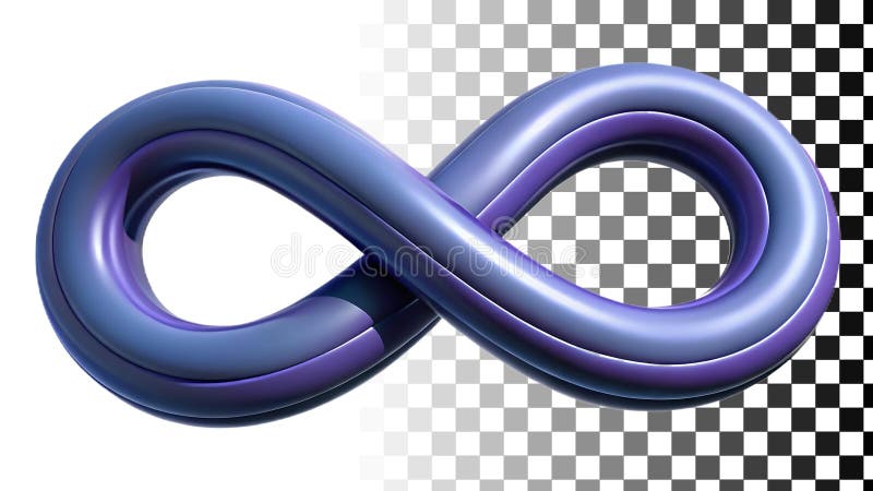 Infinity Symbol, Showcasing Endless Loop and Mathematical Concept Png ...