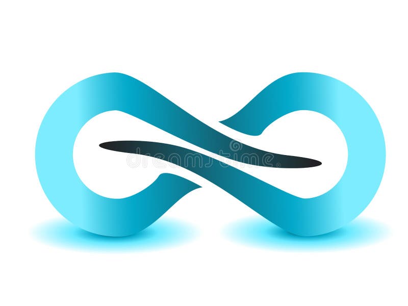 Infinity Symbol Unlimited Sign Vector Icon Stock Vector - Illustration ...