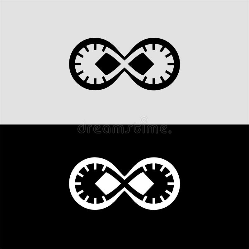 Infinity Symbol Vector Design, Timeless Icon Graphic, Eternal Loop ...