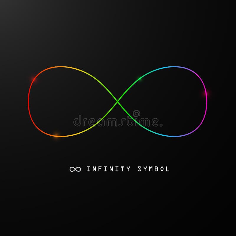 Infinity Symbol - Vector Endless Icons Stock Vector - Illustration of ...
