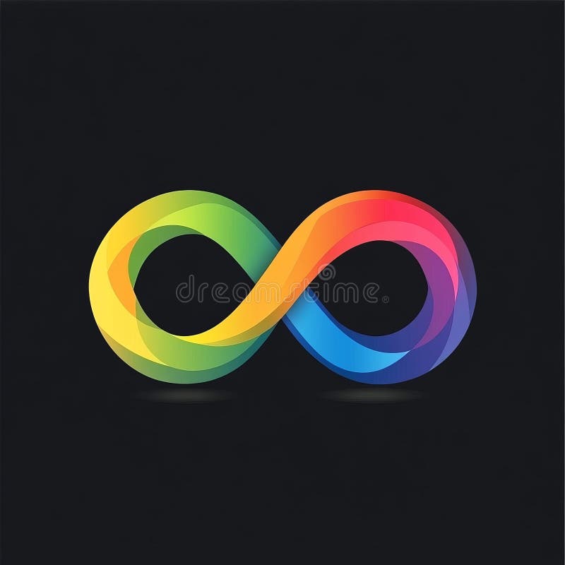 Infinity Symbol, Vector Illustration. Eps 10 File. Global Colors Stock ...