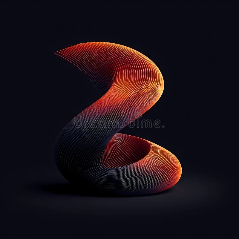 Infinity Symbol in Vibrant Hues Stock Illustration - Illustration of ...