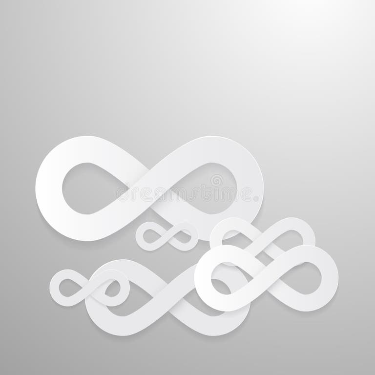 Cut Infinity Symbols Stock Illustrations – 15 Cut Infinity Symbols ...