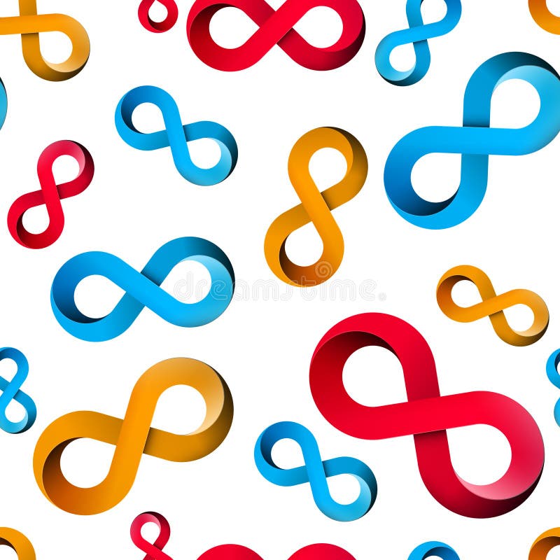 Infinity Symbols Color Stock Illustrations – 610 Infinity Symbols Color ...