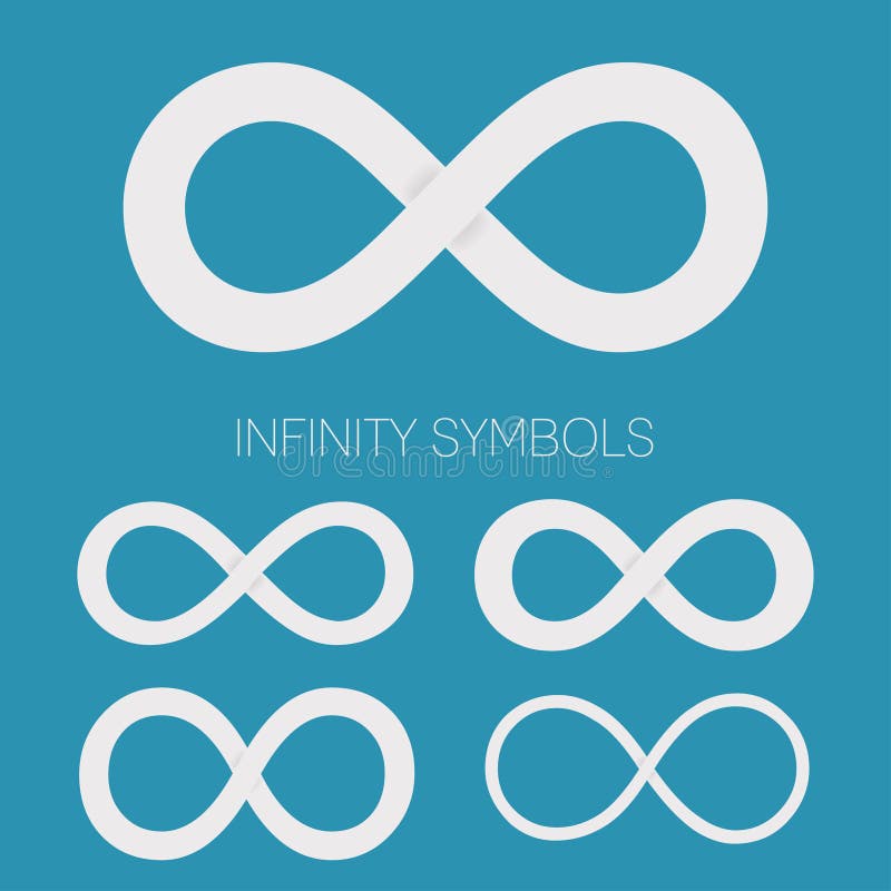 Eight Different Infinity Symbols - Vector Stock Vector - Illustration ...