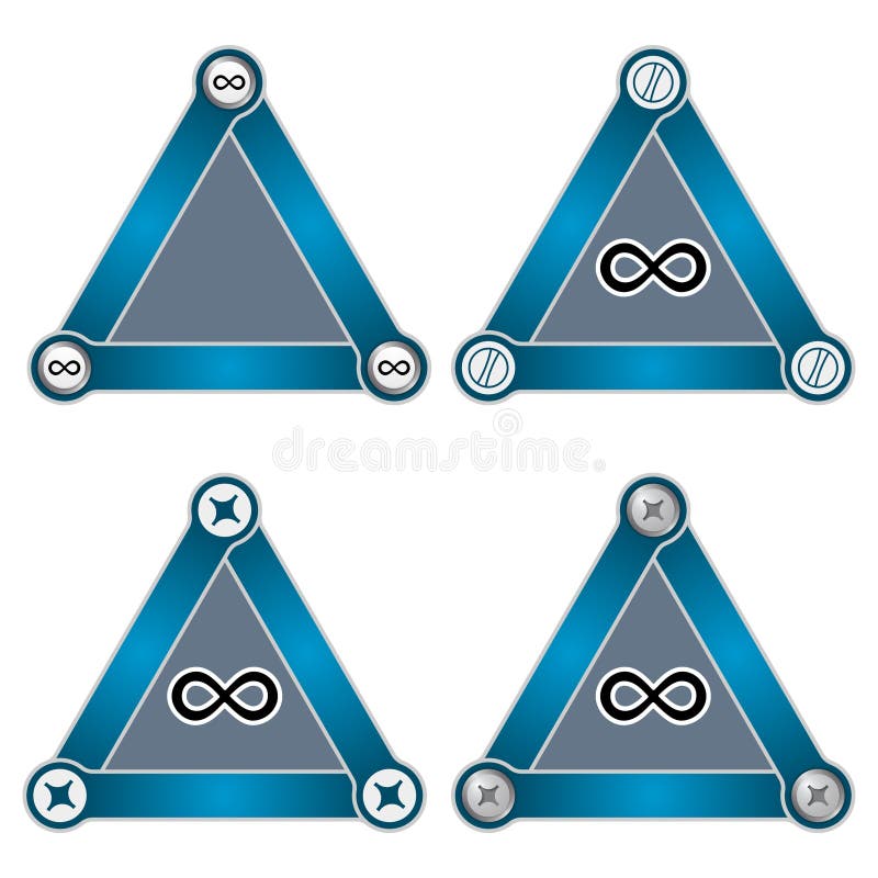 Infinity symbols stock vector. Illustration of border - 57922272