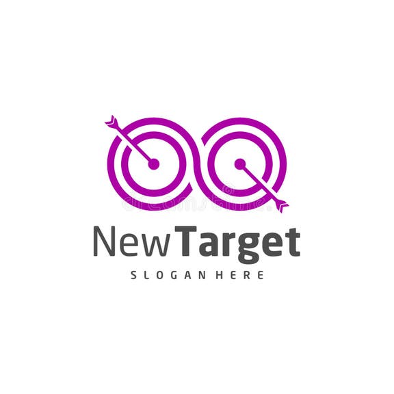 Infinity Target Logo Vector Template, Creative Target Logo Design ...
