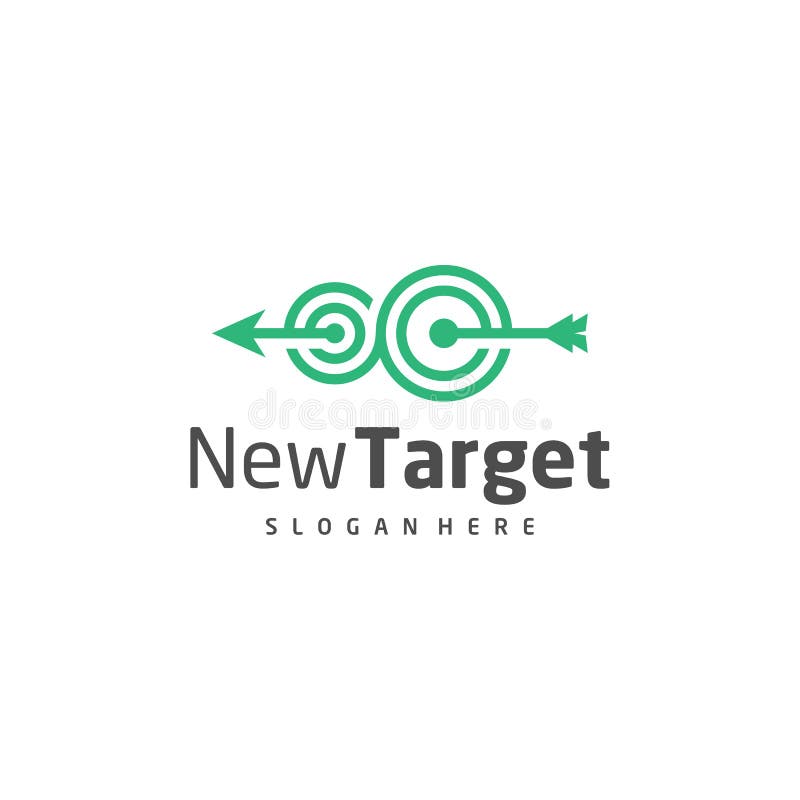 Infinity Target Logo Vector Template, Creative Target Logo Design ...