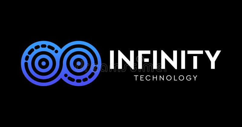 Infinity Tech Logo Vector Template, Creative Infinity Logo Design ...
