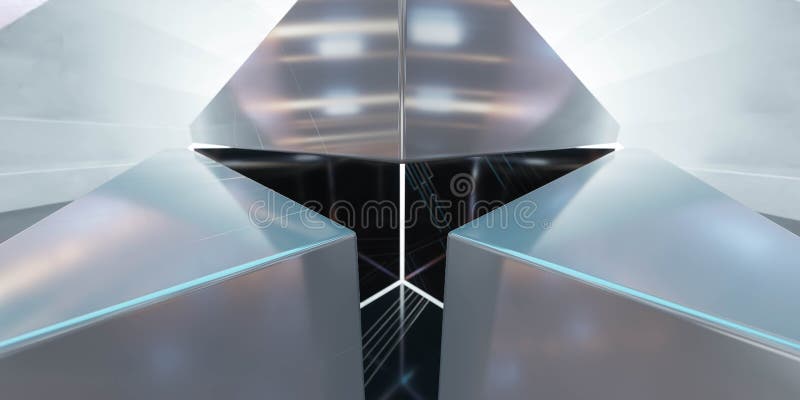 Infinity Technology Matrix Abstract Background 3d Rendering ...