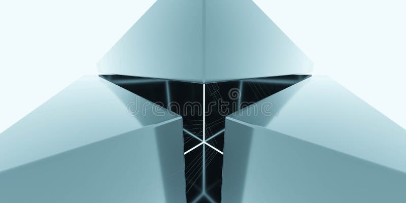 Infinity Technology Matrix Abstract Background 3d Rendering ...