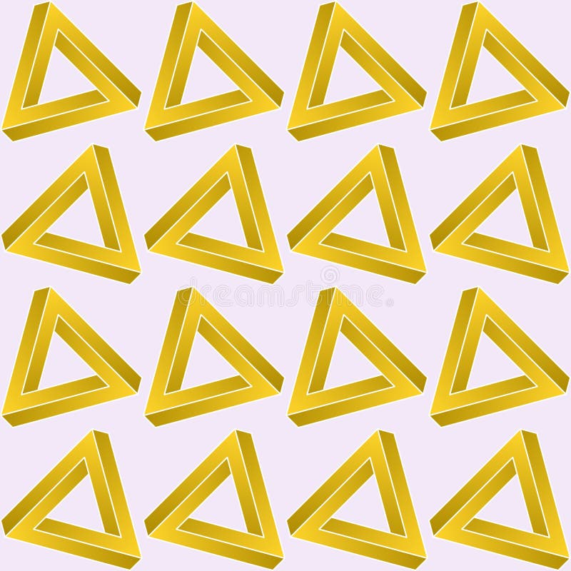 Infinity Triangle stock vector. Illustration of letter - 18484119