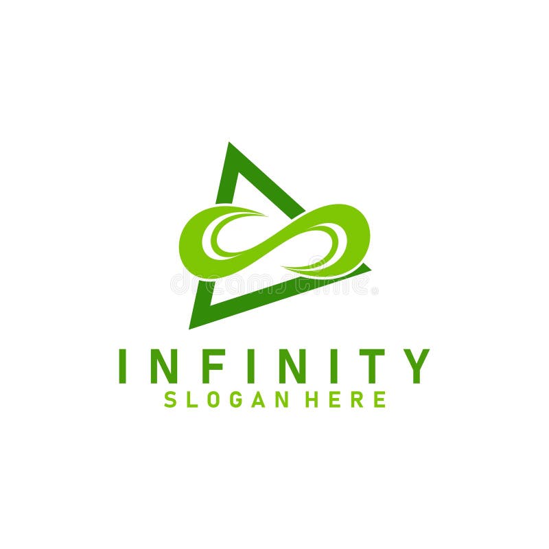 Infinity Unlimited Logo Design Illustration Vector Stock Illustration ...