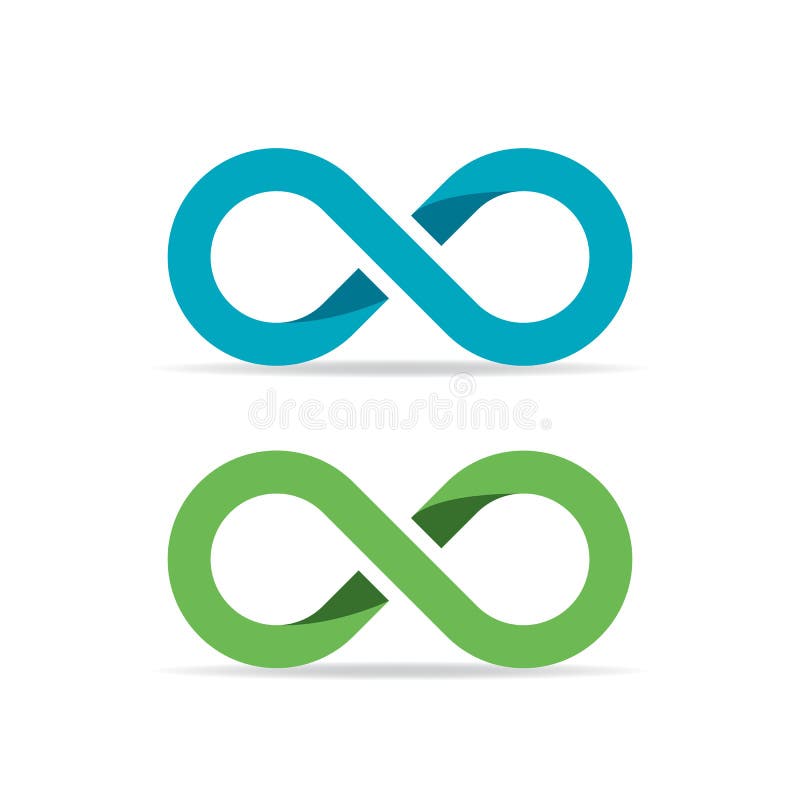 Infinity vector symbol stock vector. Illustration of graph - 101131139