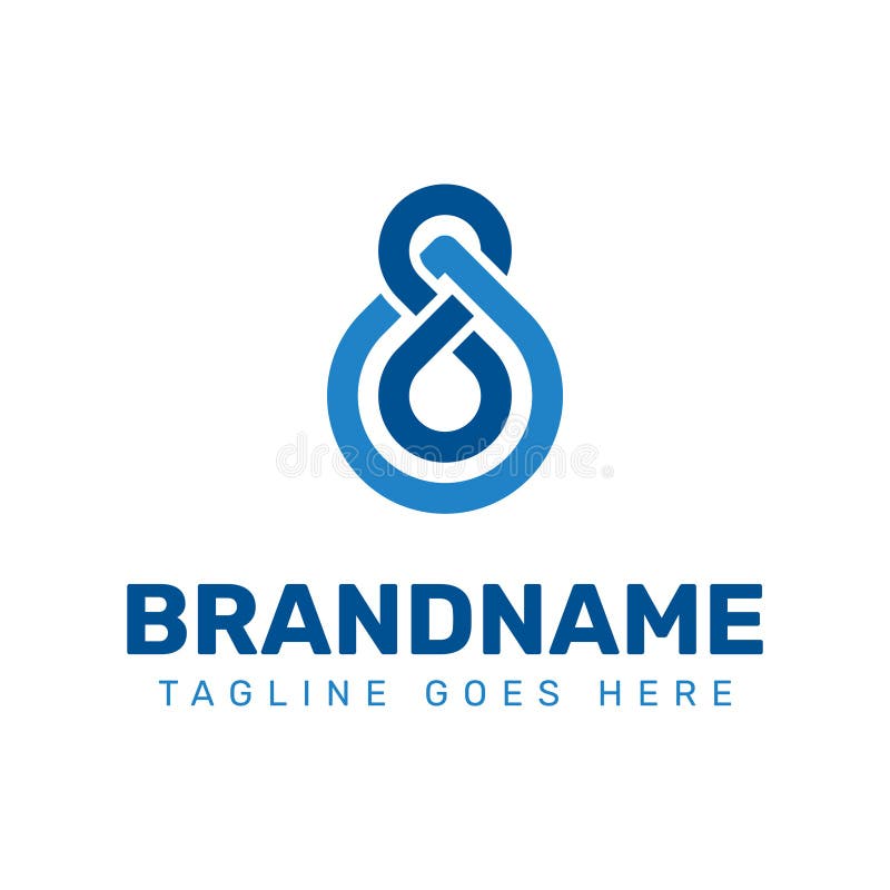 Infinity Water Logo, Symbolizing Endless Purity, Flow, and ...