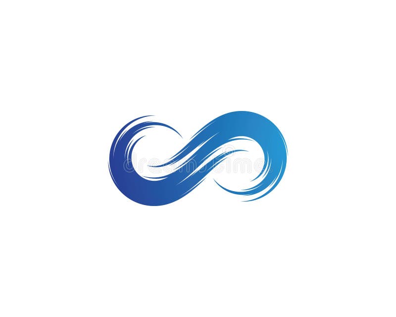 Infinity Water stock illustration. Illustration of design - 12128551