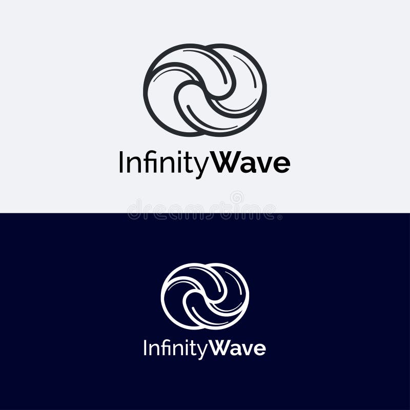 Infinity Wave Icon Vector Logo Template Illustration Design. Vector EPS ...