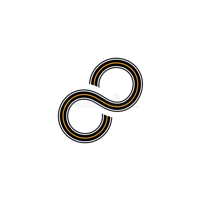 Infinity Race Track Stock Illustrations – 132 Infinity Race Track Stock ...