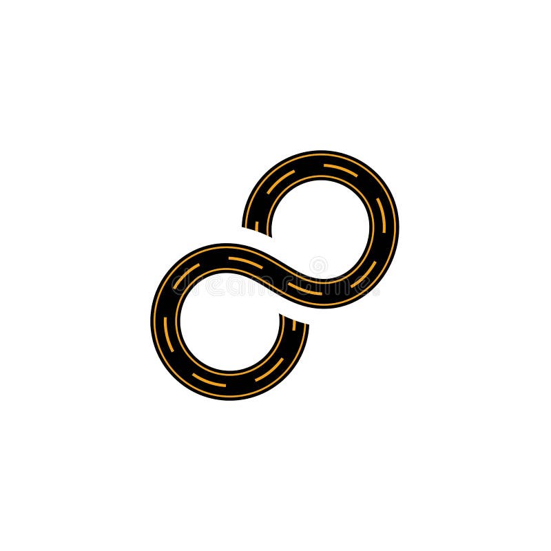 Infinity Race Track Stock Illustrations – 132 Infinity Race Track Stock ...