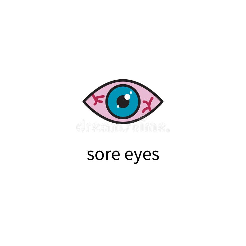 Sore Eye Stock Illustrations – 907 Sore Eye Stock Illustrations ...