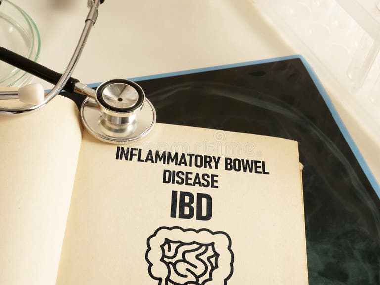 Inflammatory Bowel Disease IBD is Shown Using the Text Stock Photo ...