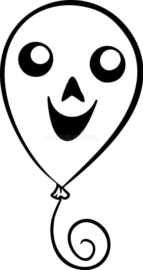 Inflatable Balloon, Cartoon, Hand Draw Vector Illustration Art Stock ...