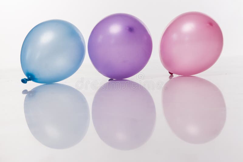 Inflatable balloons stock photo. Image of rubber, yellow - 39945350
