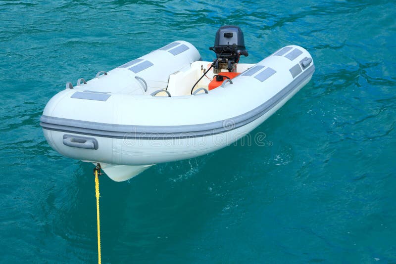 Inflatable boat stock photo. Image of boat, water, nautical - 28779936
