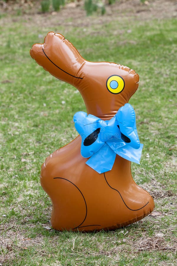 Inflatable Bunny stock image. Image of easter, rabbit - 54228471