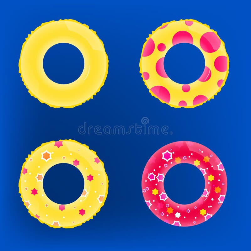 Inflatable circle stock vector. Illustration of child - 57127506