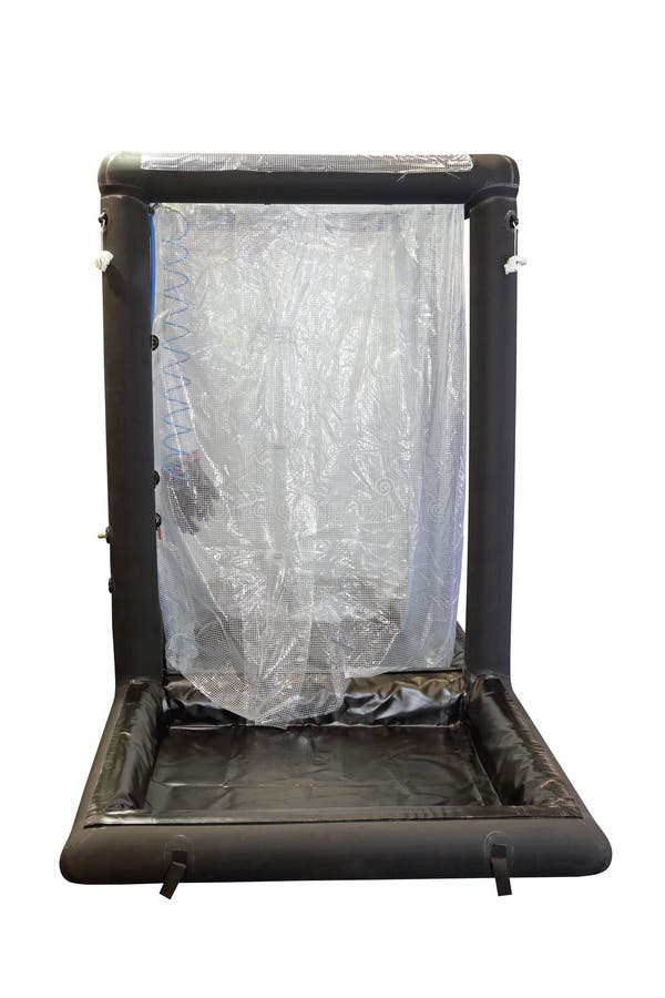 Inflatable Decontamination Shower Stock Image - Image of station ...
