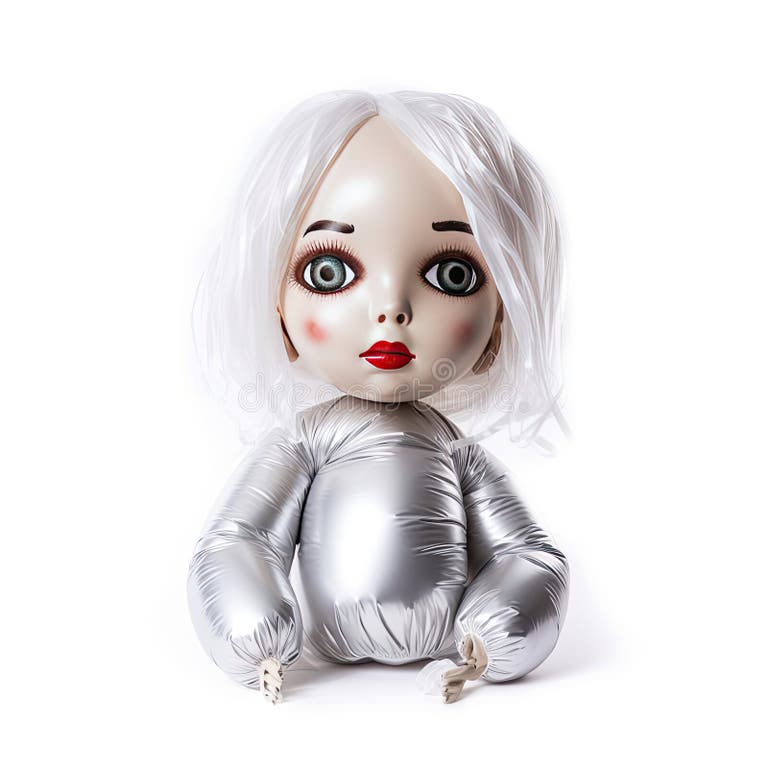 An inflatable doll stock image. Illustration of problem - 279605337
