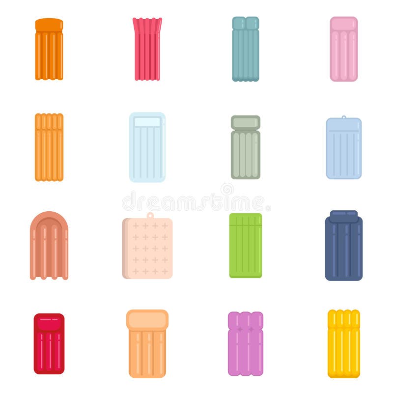 Mattress icons stock vector. Illustration of reversible - 30796111