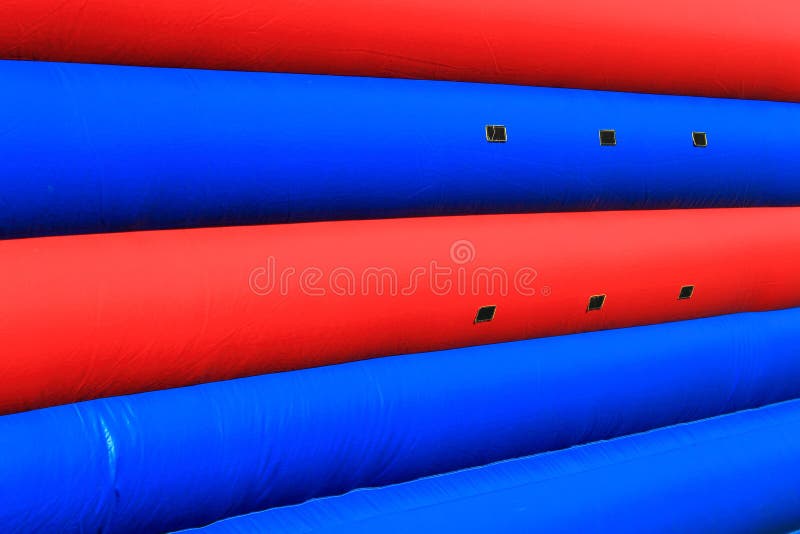 Inflatable Castle Wall Texture Stock Photo - Image of safety, holiday ...