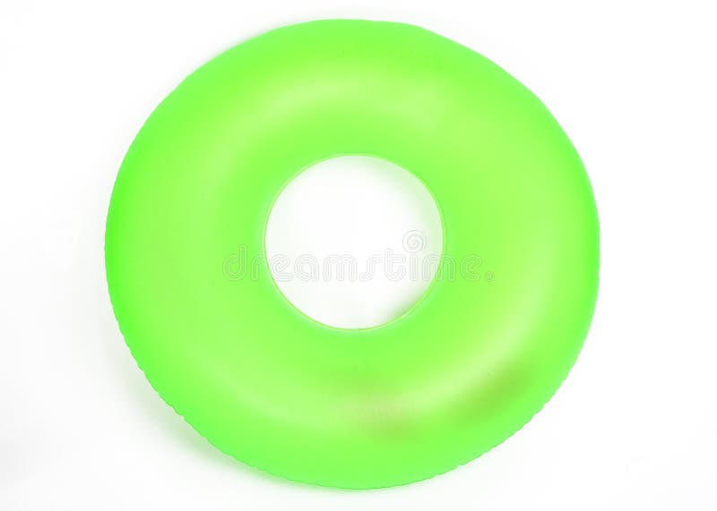 Inflatable Round Pool Tube stock image. Image of white - 868813