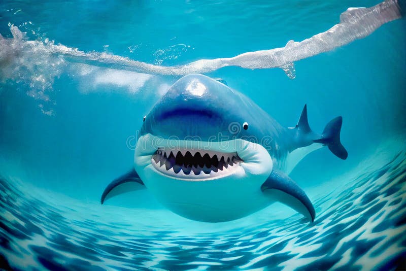 Pool Shark Clipart Koozie