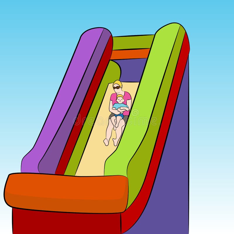 Inflatable Slide Stock Illustrations – 1,424 Inflatable Slide Stock ...