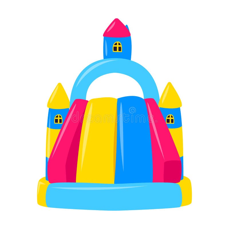 Inflatable Water Slide Stock Illustrations – 592 Inflatable Water Slide ...