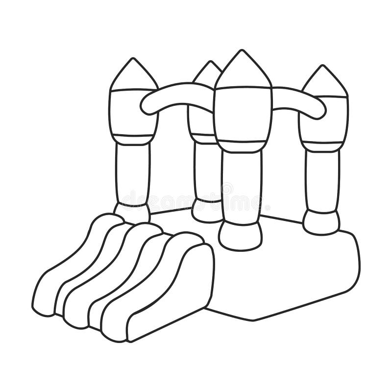 Inflatable Waterslide Stock Illustrations – 169 Inflatable Waterslide ...