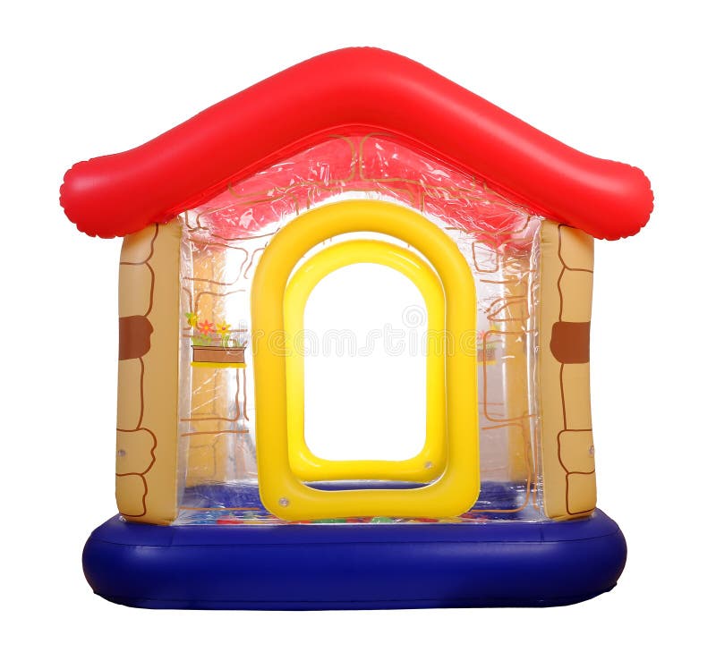 Bounce House or Inflatable Jump Stock Image - Image of bouncy, jump ...