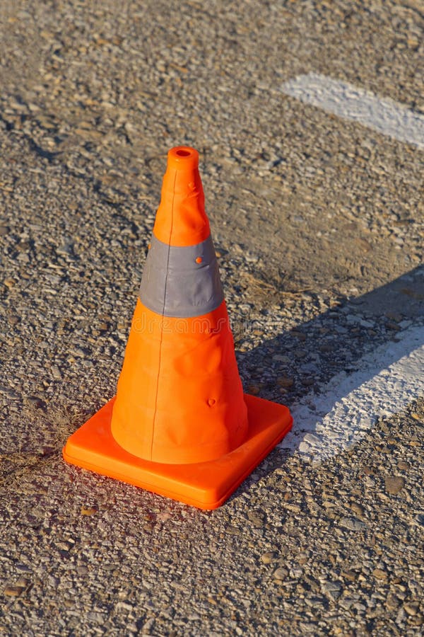 Inflatable Traffic Cone stock image. Image of plastic - 238536641