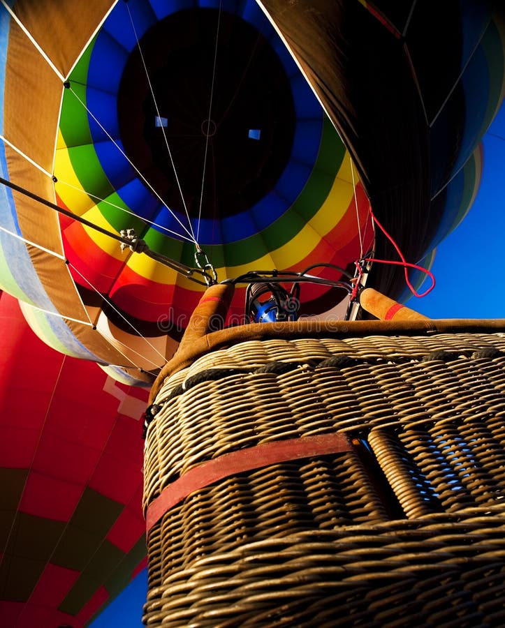 Inflated Balloon from Below Stock Image - Image of activity ...