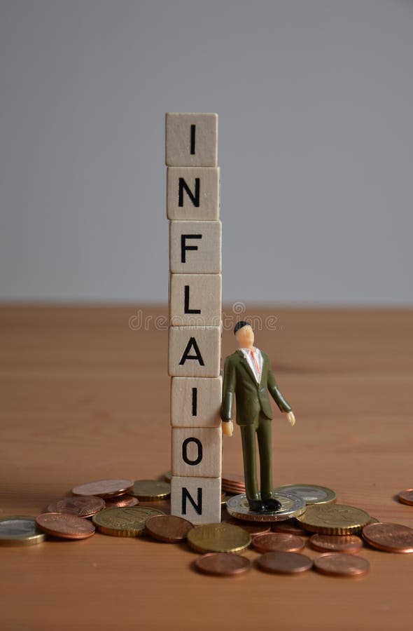 Inflation stock image. Image of concept, financial, benefit - 267608145