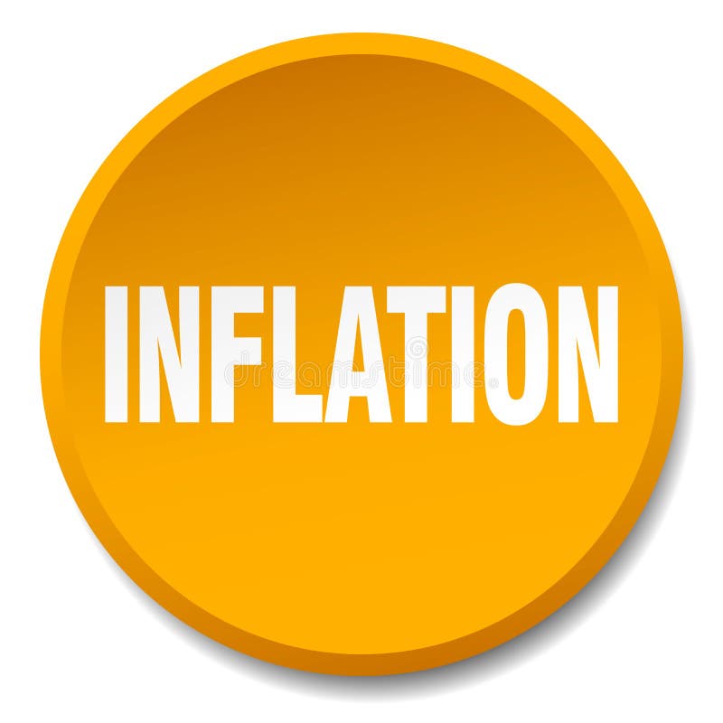 Inflation Round Ribbon Isolated Label. Inflation Sign Stock Vector ...
