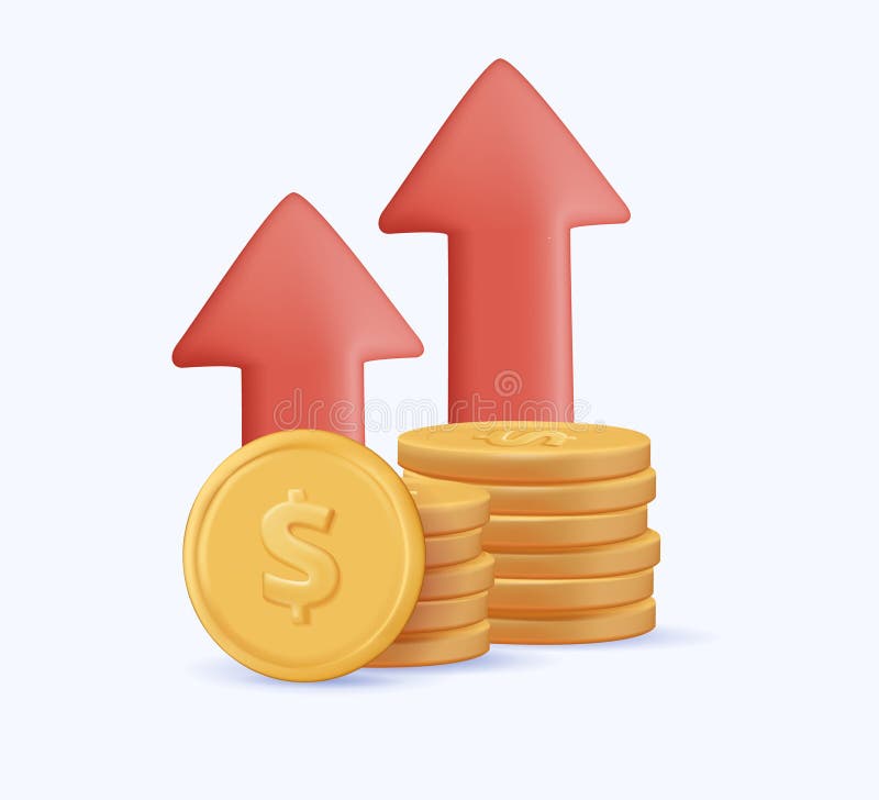 Inflation 3D Icon. Money Tax Rate Sign. Revenue, Salary. Financial ... Inflation 3D Icon. Money Tax Rate Sign. Revenue, Salary. Financial ...