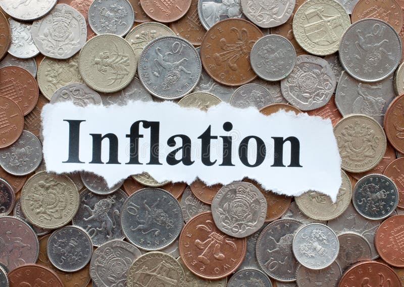 Inflation stock image. Image of finances, currency, depression - 60284411