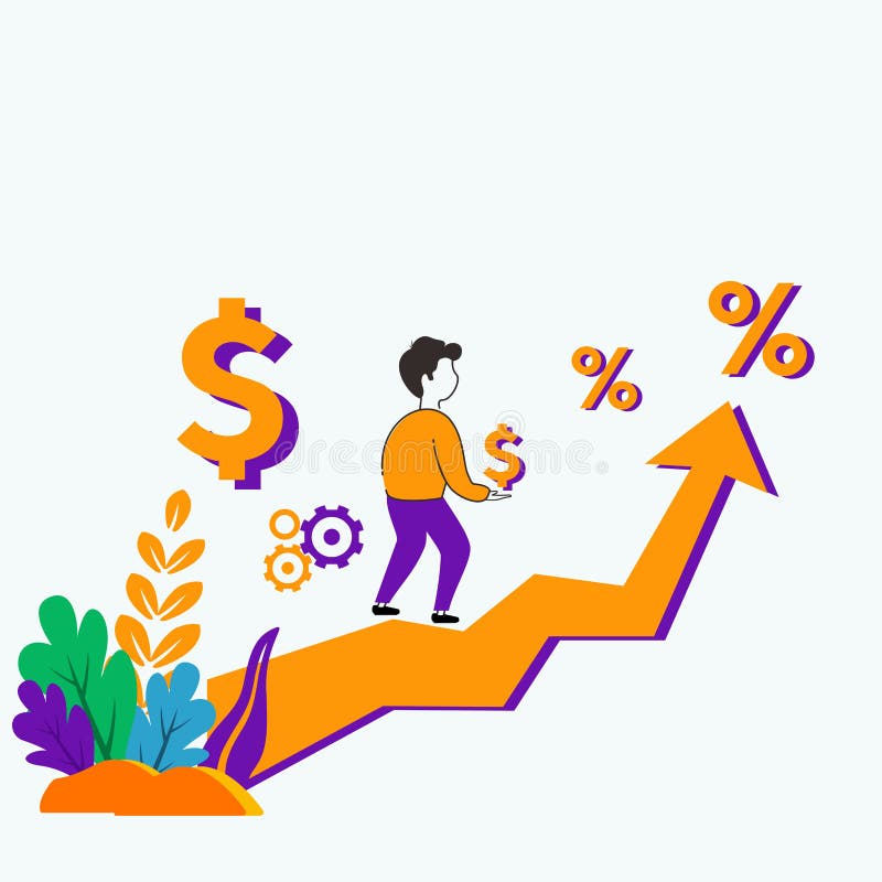 Inflation Graphic Concept - Banner Design Stock Illustration ...